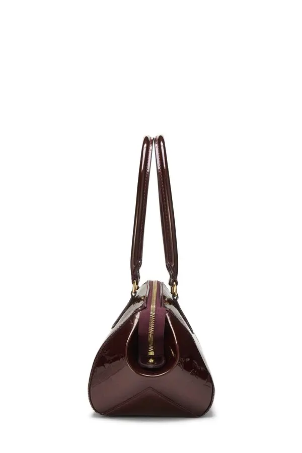 LOUIS VUITTON Griotte Monogram Vernis Sherwood