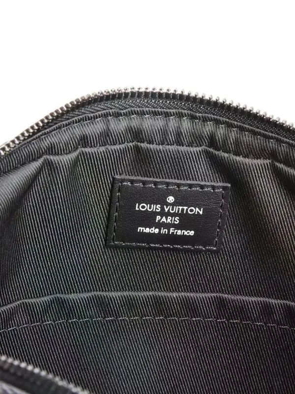 LOUIS VUITTON Trio Messenger Bag Graffiti Monogram Eclipse Canvas Crossbody Bag