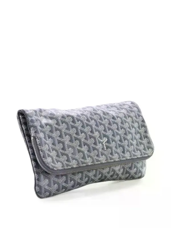 Goyard Saint Marie Coated Canvas Clutch Bag