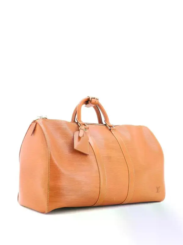 LOUIS VUITTON Keepall Bag Epi Leather 45 Travel Bag - Brown