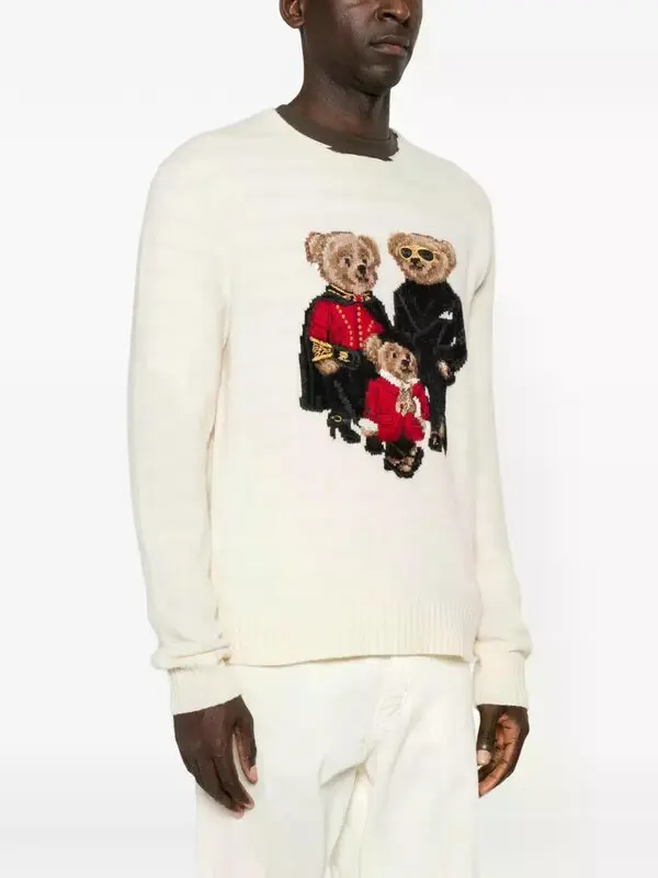 Polo Ralph Lauren Polo Bear Intarsia-knit Sweater