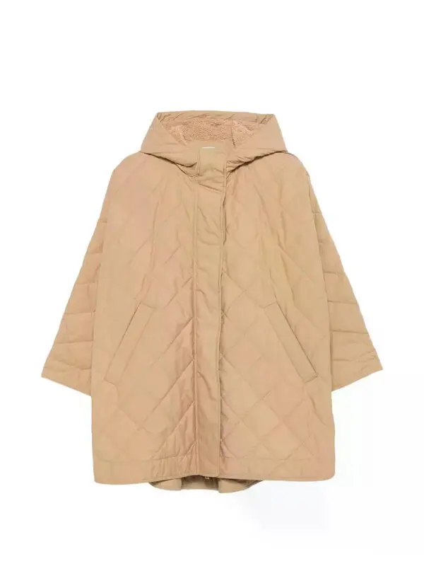 Moncler Quilted Hooded Cape