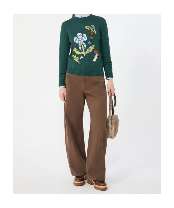 Max Mara Twill Casual Trousers