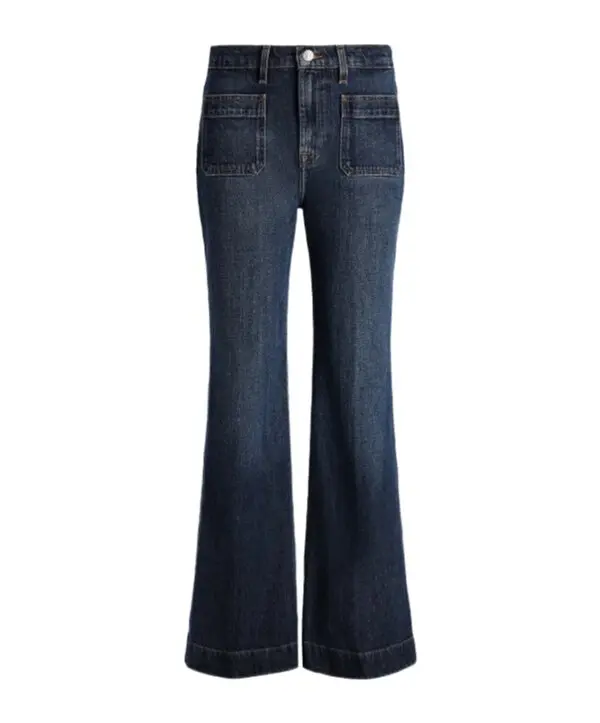 7 For All Mankind High-waisted Jeans - Blue
