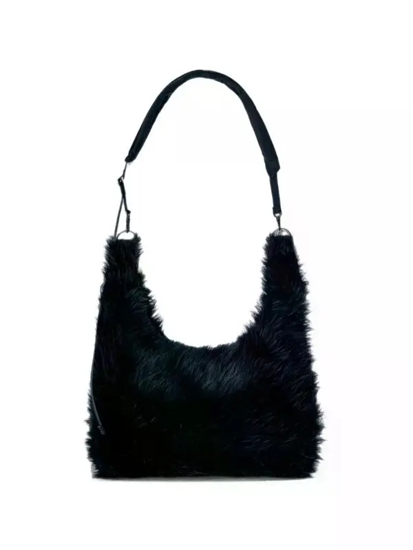 Yohji Yamamoto Faux-fur Shoulder Bag