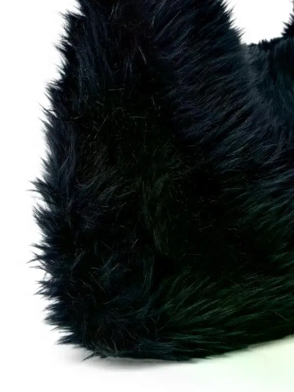 Yohji Yamamoto Faux-fur Shoulder Bag