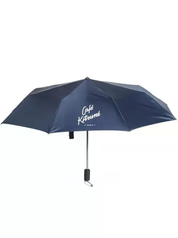 CAFÉ KITSUNÉ Logo-print Umbrella
