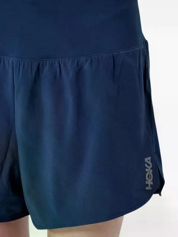 HOKA® Elasticated High-rise Mini Shorts
