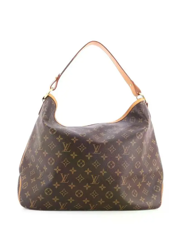 LOUIS VUITTON Delightful Handbag Monogram Canvas Mm Hobo Bag