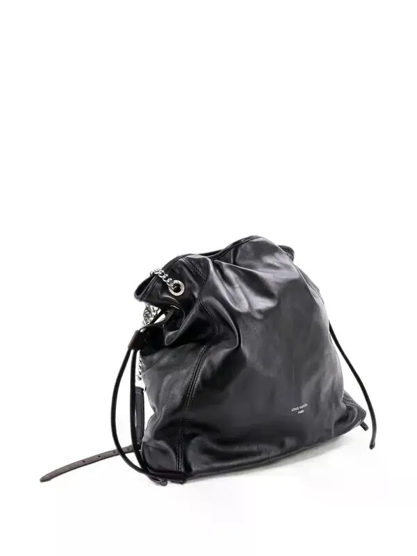 LOUIS VUITTON Off Duty Vibe Handbag Leather Mm Bucket Bag