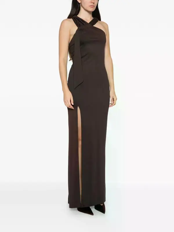 ANIYE BY Hooded Side-slit Dress
