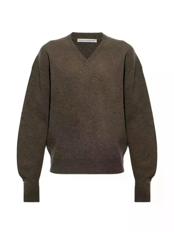 Studio Nicholson Loch V-neck Sweater