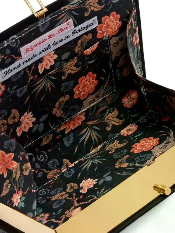 OLYMPIA LE-TAN X Roxie Nafousi Confidence: Knowing Your Worth Embroidered Clutch Bag