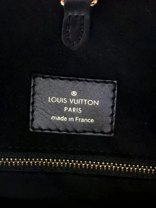 LOUIS VUITTON Fold Tote Monogram Canvas And Leather Pm Satchel