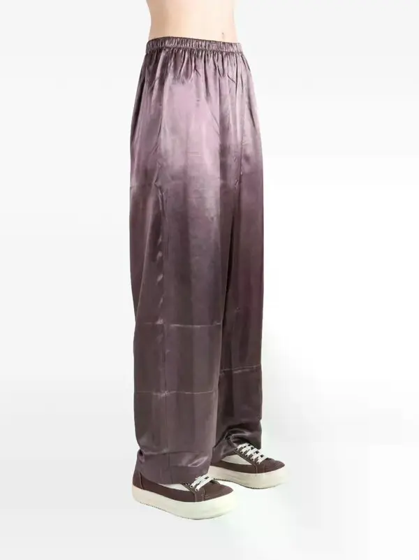BASERANGE Pama Silk High-waisted Trousers