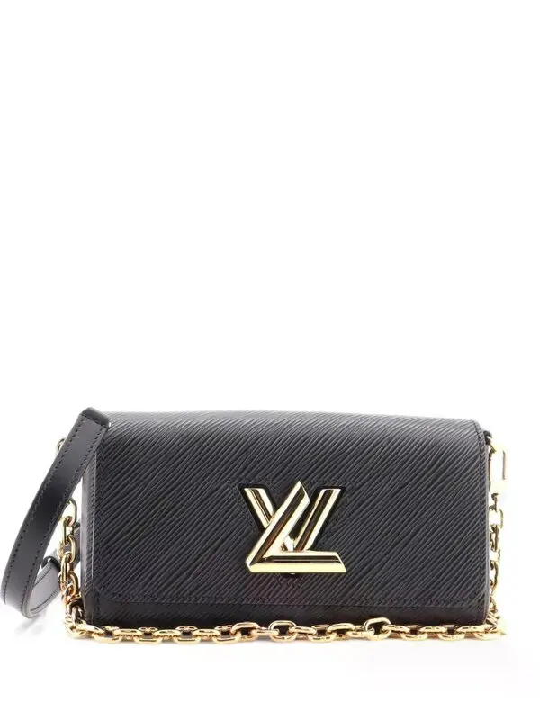 LOUIS VUITTON Pochette Twist Handbag Epi Leather East West Shoulder Bag