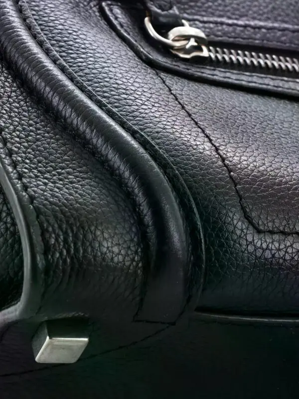 Celine Luggage Bag Grainy Leather Micro Tote Bag