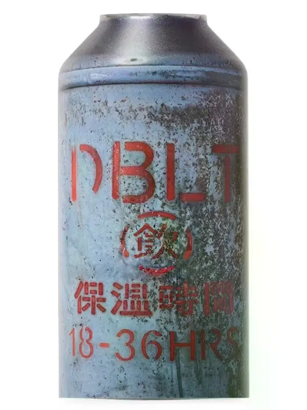 DOUBLET Distressed-effect Water Bottle