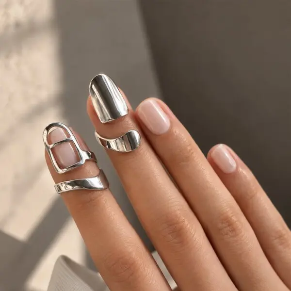 NOWART JEWELRY Open Nail Ring