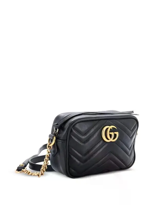 Gucci Gg Marmont Shoulder Bag Matelasse Leather Mini Crossbody Bag