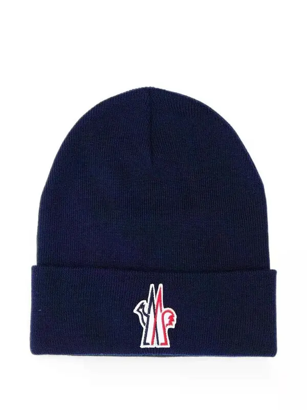 Moncler Logo-embroidered Beanie Hat