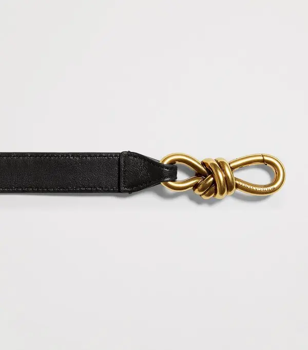 Bottega Veneta Leather Andiamo Belt