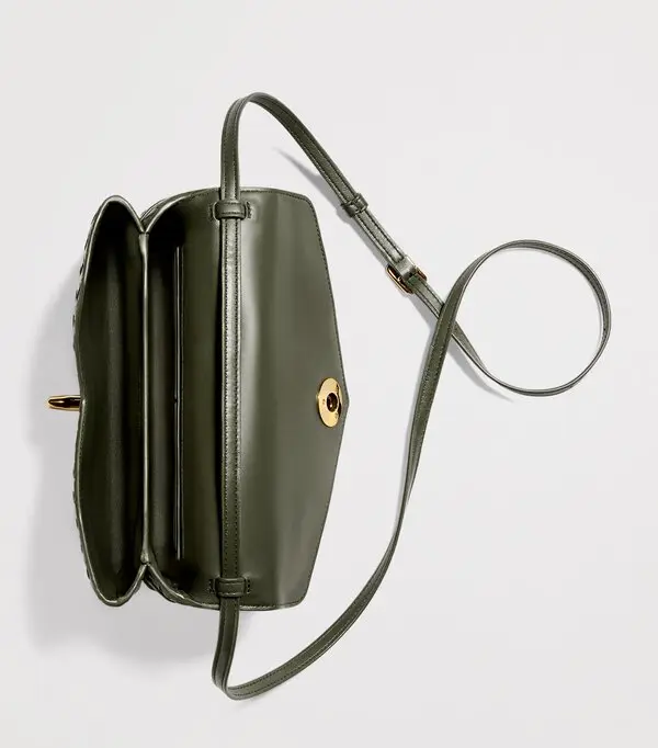 Bottega Veneta Leather Knot Lock Top-handle Bag