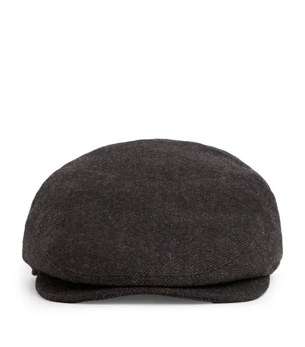 Barbour Wool-blend Barlow Flat Cap