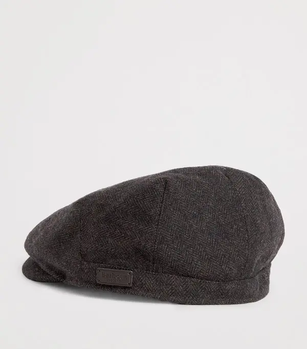 Barbour Wool-blend Barlow Flat Cap