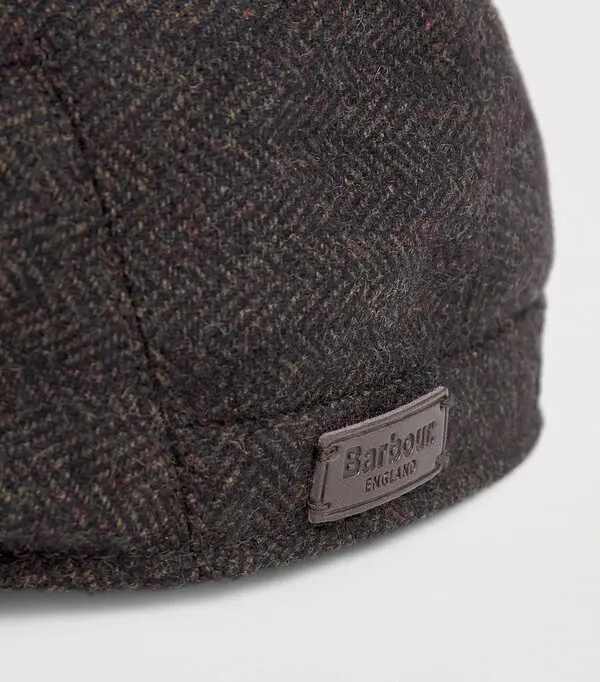 Barbour Wool-blend Barlow Flat Cap