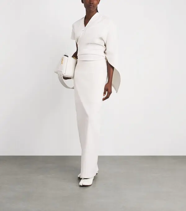 Issey Miyake Allow High-rise Maxi Skirt
