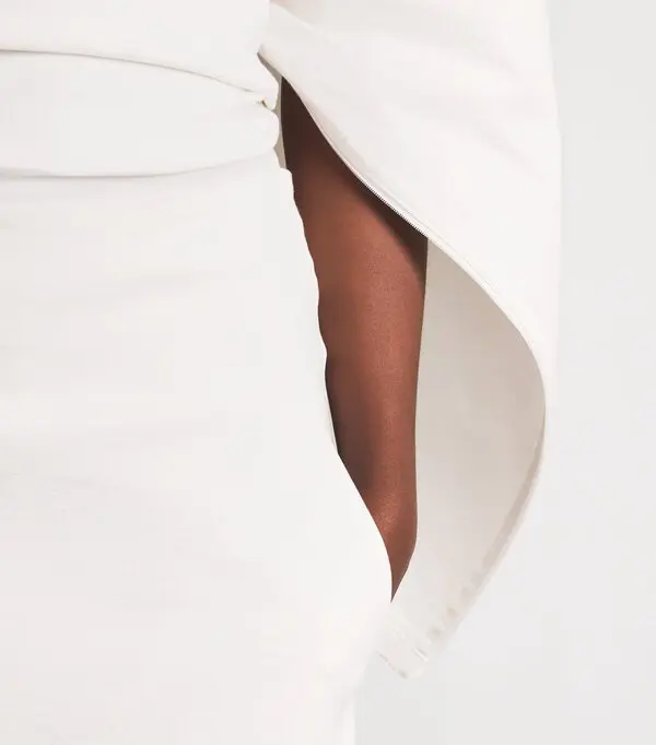 Issey Miyake Allow High-rise Maxi Skirt
