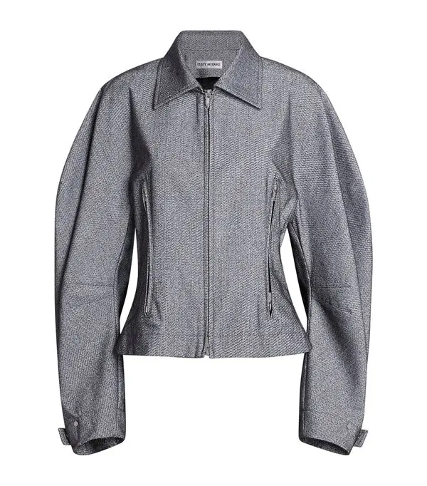Issey Miyake Textured Reflection Jacket