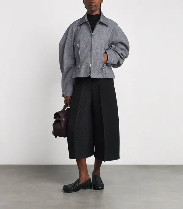 Issey Miyake Textured Reflection Jacket
