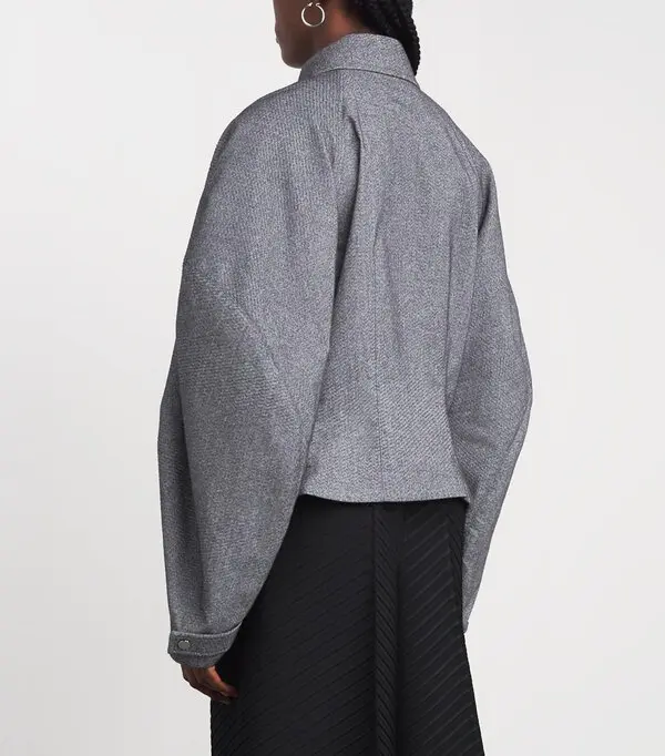 Issey Miyake Textured Reflection Jacket
