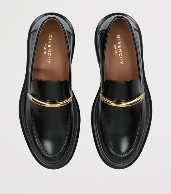 Givenchy Leather Pinch Loafers