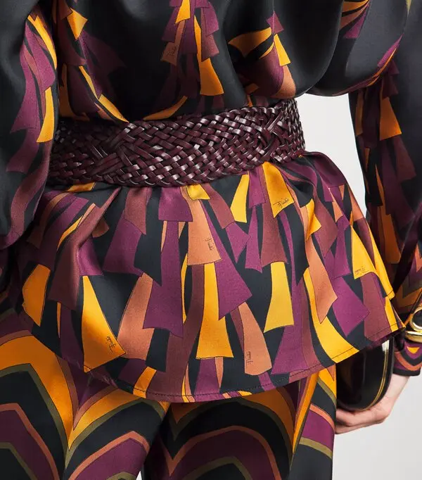 Emilio Pucci Silk Baiadera Print Shirt