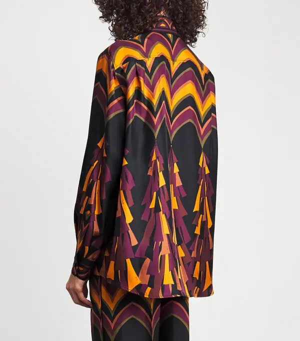 Emilio Pucci Silk Baiadera Print Shirt