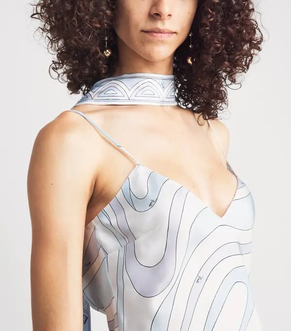 Emilio Pucci Silk Printed Cami Top