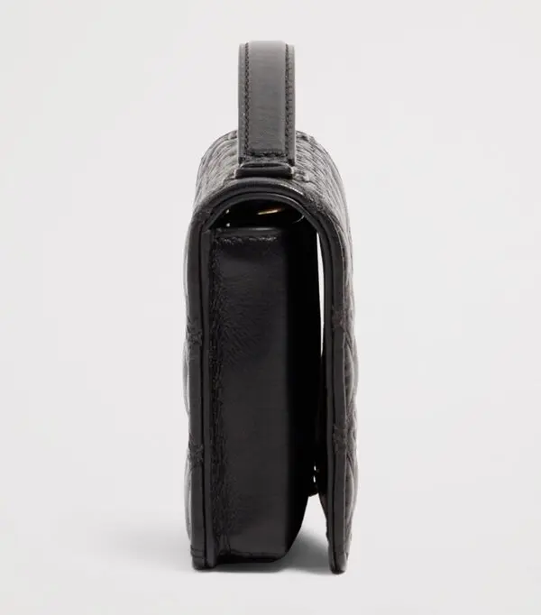 Valentino Garavani Leather Flutterby Chain Wallet