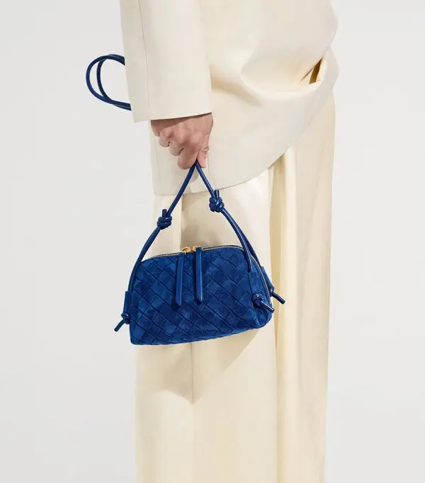 Bottega Veneta Leather Concert Pouch