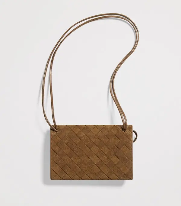 Bottega Veneta Leather Andiamo Chain Wallet