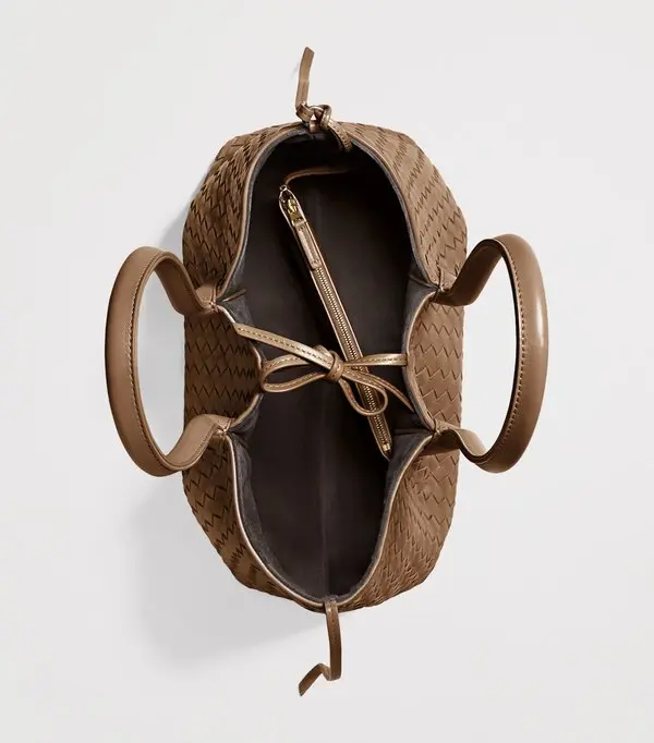 Bottega Veneta Leather Reversible Pinacoteca Tote Bag