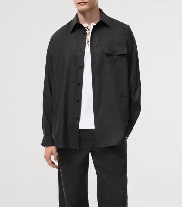 Burberry Wool-cashmere Overshirt