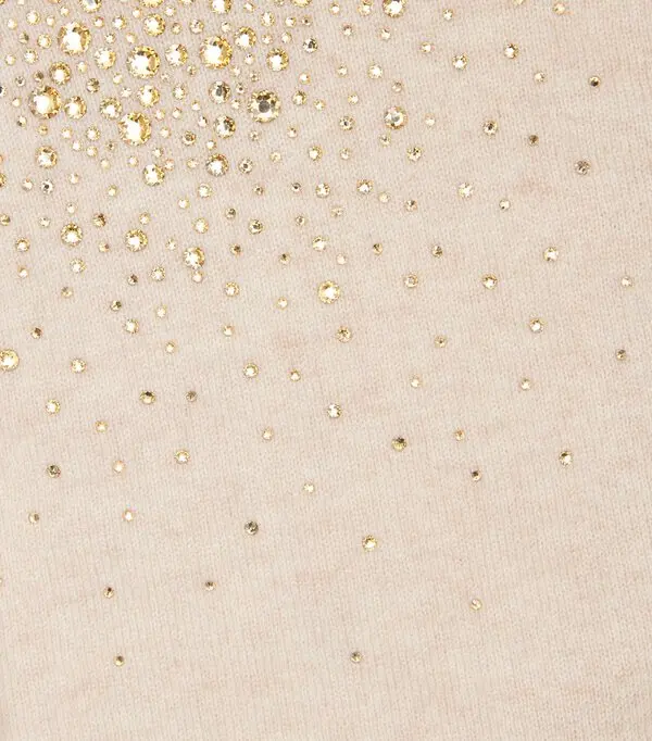 WILLIAM SHARP Cashmere Crystal-embellished Sweater
