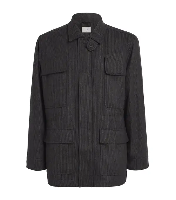 Eton Wool-cashmere Field Jacket
