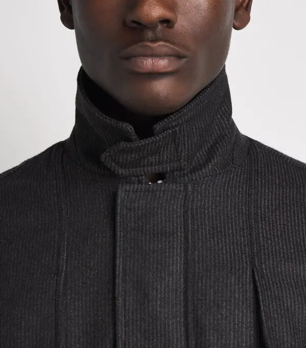 Eton Wool-cashmere Field Jacket