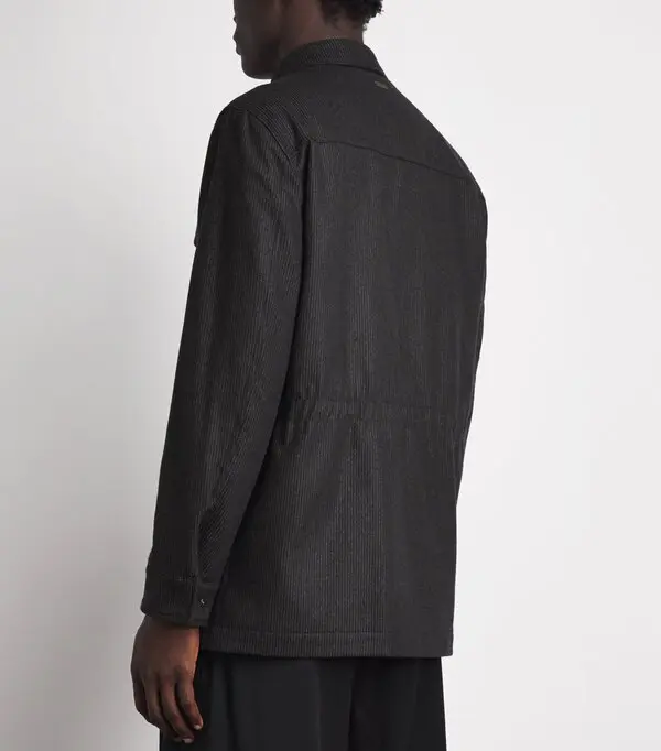 Eton Wool-cashmere Field Jacket