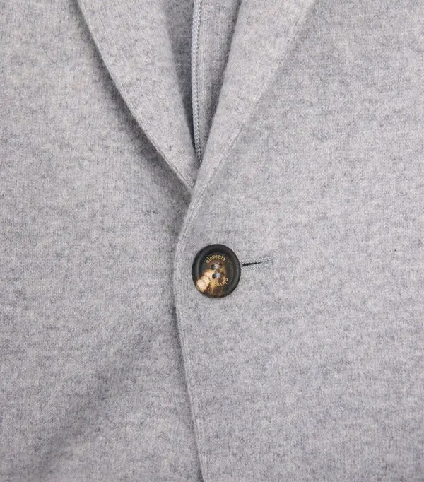 Eleventy Wool-cashmere Hooded Blazer