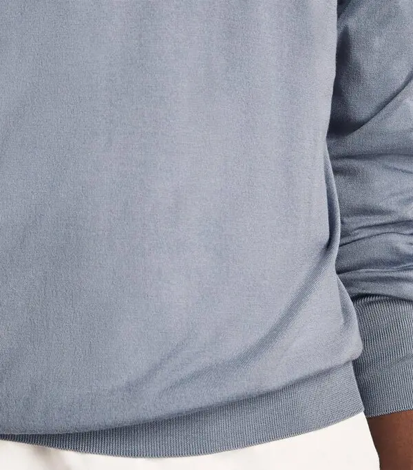 Eleventy Wool Crew-neck Sweater